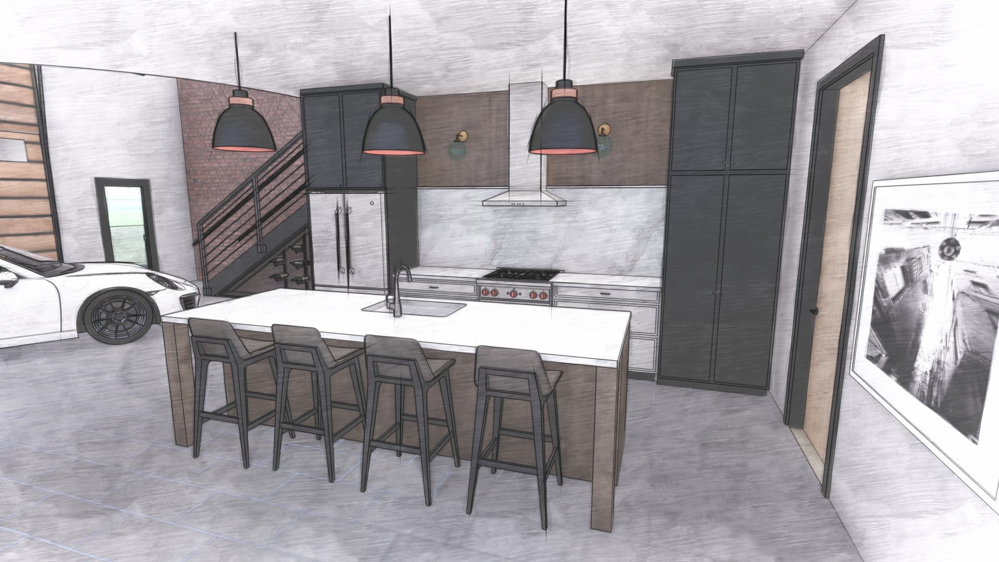 Elkhart Lake Car Condo Renovation